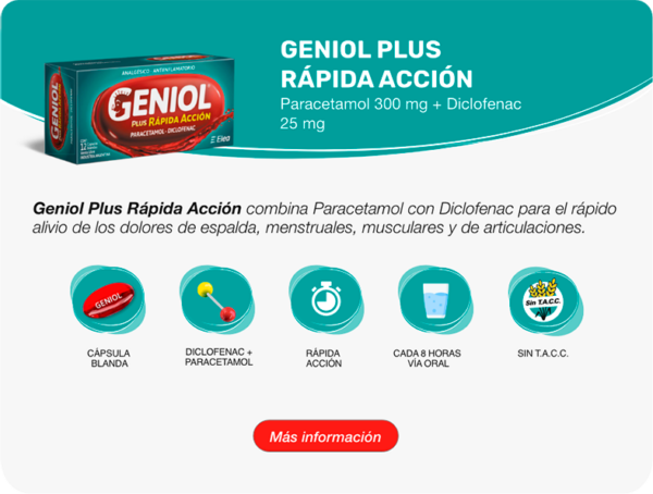 Geniol – ¿Dolores Musculares? – Indicado Para El Alivio De Dolores De Cabeza, De Muelas, De ...